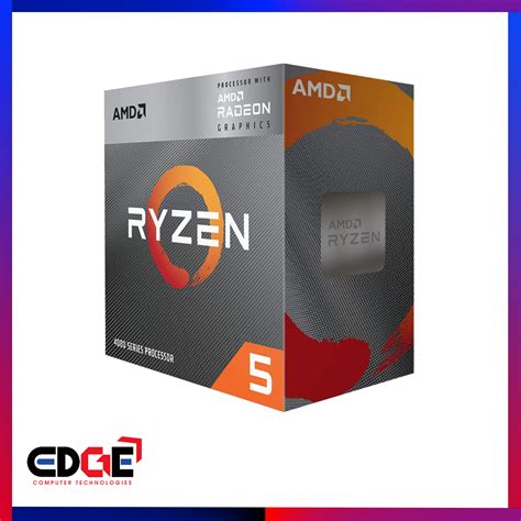AMD Ryzen 5 4600G PROCY with RX Vega 7 Graphics, AM4, 6 Cores 12 ...