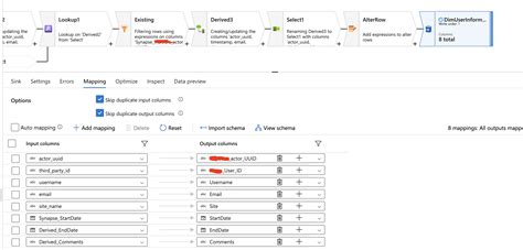 Azure Data Factory Experiencing Issues With Mapping Data Flows
