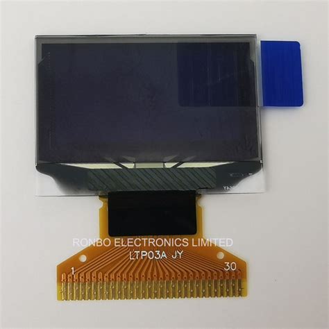 096inch 128x64 Handheld And Pda Oled Lcd Display Module With Spi And Mcu