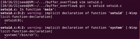 Seed Labbuffer Overflow Vulnerability Lab缓冲区溢出实验seedlab缓冲区溢出实验 Csdn博客
