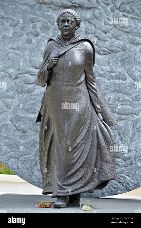 Statue Of Crimean War Nurse Mary Seacole In The Gardens Of St Thomas
