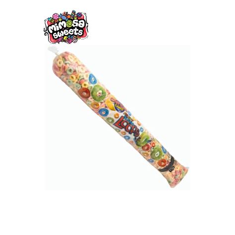 Cartoon Candy Fruity Sugar Loops 1kg Instore Only Mimosa Sweets