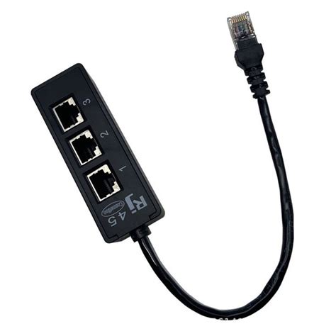 Разветвитель Ethernet Rj45 удлинитель сетевой порт 2 3 4 купить с доставкой по выгодным