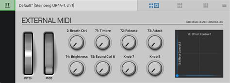 External Midi Instrument