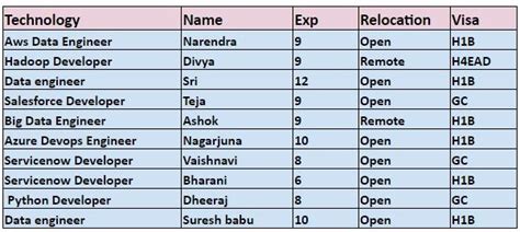 Javadeveloper Awsdeveloper Hadoopdeveloper Salesforcedeveloper