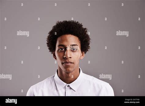 Portrait Business And Serious Face With Black Man Assertive And