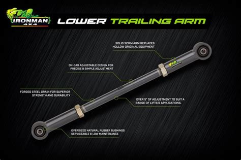 Lower Adjustable Trailing Arm Sharp X
