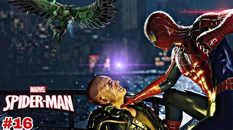 Spider Man Boss Fight With Electro And Vulture Marvel Spider Man