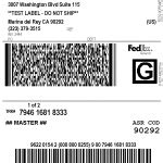 Print FedEx Shipping Labels WooCommerce Plugin