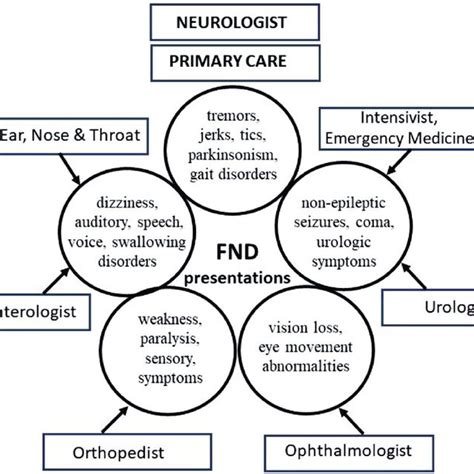 Common Functional Neurological Disorder Fnd Presentations And Download Scientific Diagram