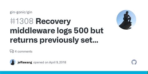 Recovery Middleware Logs 500 But Returns Previously Set Code To The Client · Issue 1308