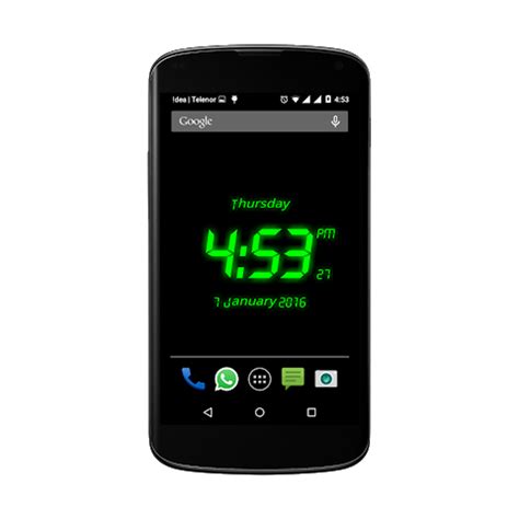Free Led Digital Clock Lwp Para Android Descargar