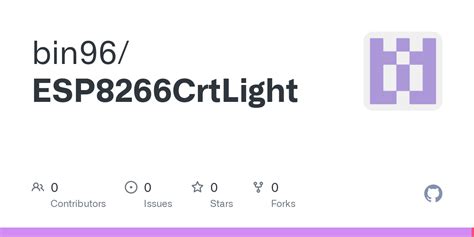 Github Bin96esp8266crtlight