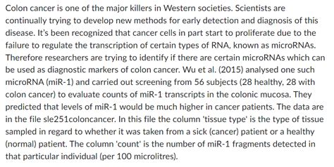 Solved Now Log Transform Your Data From The Log Transformed
