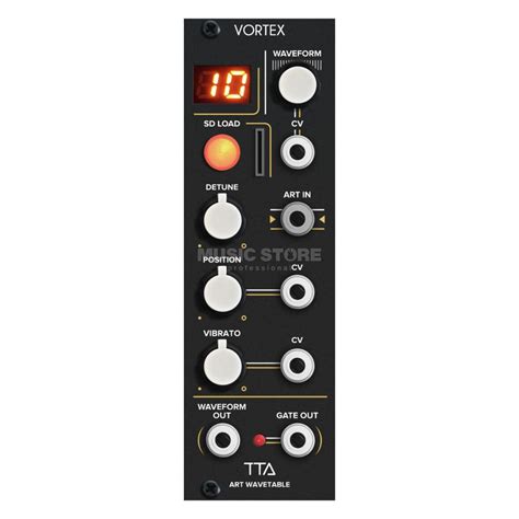 Tiptop Audio Art Vortex Wavetable Oscillator United Kingdom