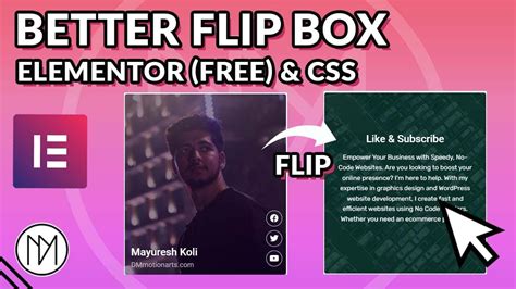 Create Custom Flip Box In Elementor And Css Wordpress Tutorial 2024 Youtube