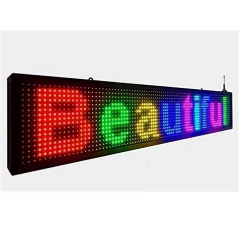 For Outdoor Fixed Led Advertisement Display Board Display Size 3ftx06inch At Rs 4000piece In