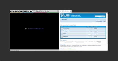 Privatehubpw Rotmg Private Server Web Interface Mpgh Multiplayer Game Hacking And Cheats