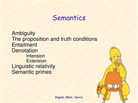PPT Semantics PowerPoint Presentation Free Download ID 5017777