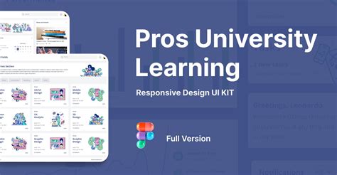 E Learning App UI Kit For Figma Design Resources