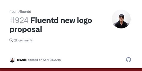 Fluentd New Logo Proposal · Issue 924 · Fluentfluentd · Github