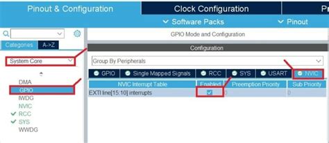 GPIO External Interrupts STM Nucleo With STM CubeIDE