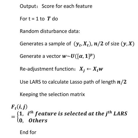 Algorithm Stability Feature Selection Download Scientific Diagram