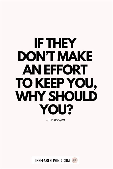 Top 45 One Sided Effort Relationship Quotes