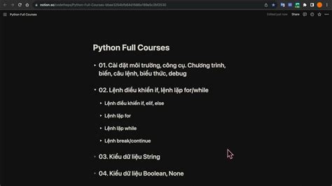 P03 Lệnh điều Khiển If Elif Else Lệnh Lặp For While Loop Trong Ngôn Ngữ Lập Trình Python Youtube