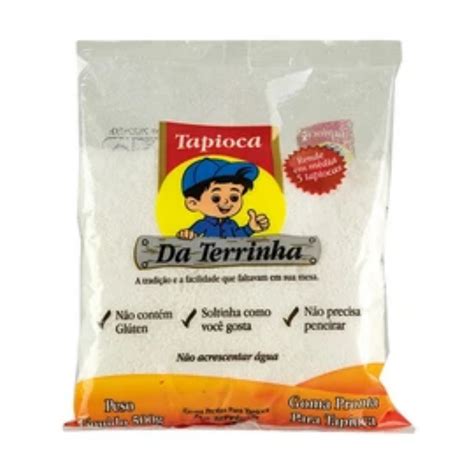 Da Terrinha Goma Pronta Para Tapioca 500g Armazém Brasil
