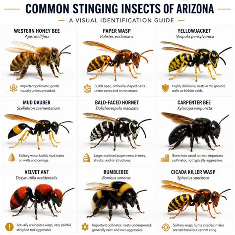 Arizona Bee And Wasp Identification Guide 2026 Common Bees Wasps
