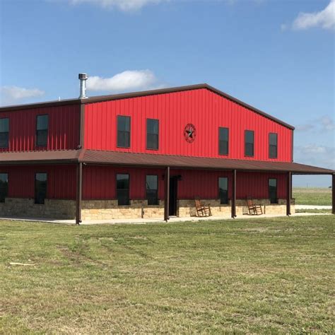 Red Barndominium Barndominium Pictures Barndominium Plans Barndominium