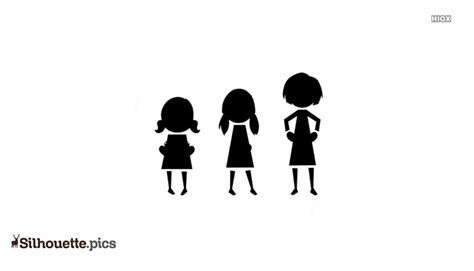 Sequences Of Woman Life Stages Isolated Vector Female Age Clip Art