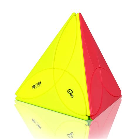 Qiyi Clover Pyraminx Speed Cube Uk