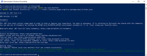 Installing The Sitecore Cli