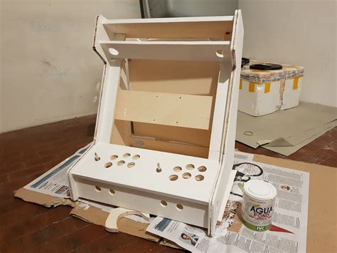Arcade Bartop With Raspberry Pi RetroPie DIY Tutorial Of Painting