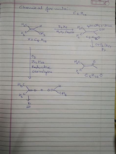 Lucu 8 A Hydrocarbon X Has Molecular Formula C H X On Treatment With B