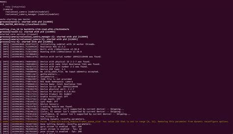 Can T See Access Nearly Any Camera Topics With Ros Issue Intelrealsense Realsense Ros