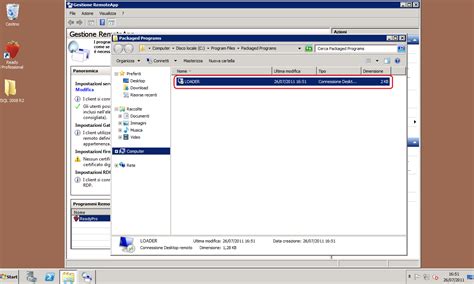 Utilizzo In Modalita Terminal Services Remoteapp Ready Pro Manuale