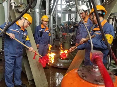 湛江钢铁三高炉系统石灰工程三号双膛窑点火成功 工作