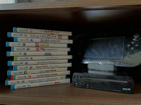 Its A Dirty Console But A Good Collection Anyway Thought Itd Be Good To Show It Off R Wiiu