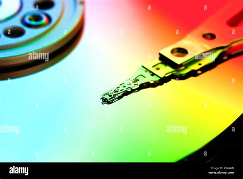 Hard Disk Drive Platter And Read Write Head Hdd Readwrite Head