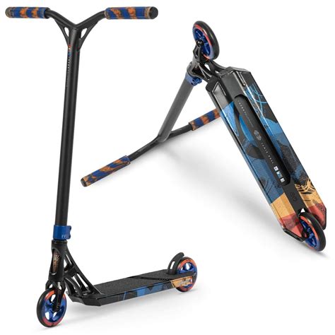 Invert Supreme Journey 3 Jamie Hull Stunt Scooter Black Blue Orange