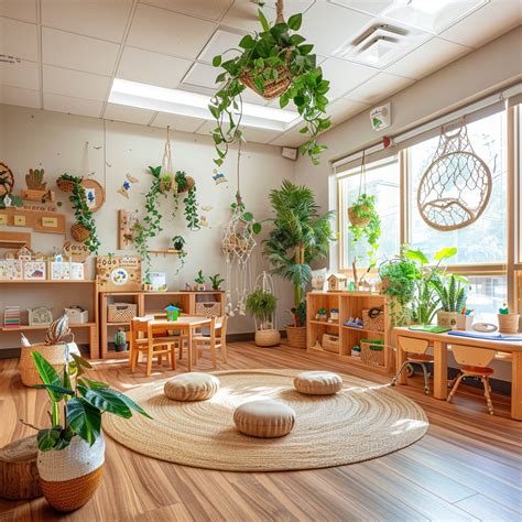 Solid Wood For A Natural Look And Calming Environment In 2024 Preschool Classroom Decor