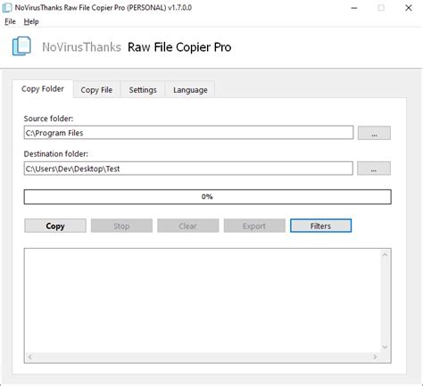 Copy Locked Files And Folders With Raw File Copier Pro Appsvoid