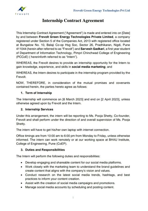 Socialmediamarketing Intern Skills Learning Sarvesh Gadkari