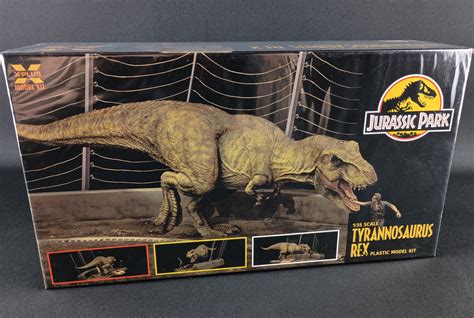Jurassic Park Tyrannosaurus Rex 1 35 Plastic Model Kit Cyborg One