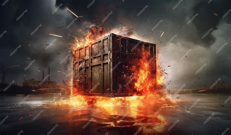 Premium Ai Image Explosion Of Colors From The Cube