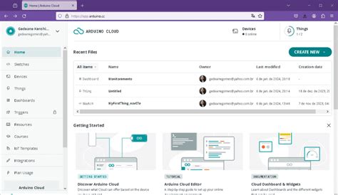 Arduino Giga Com Arduino Cloud Monitorando A Umidade Do Solo