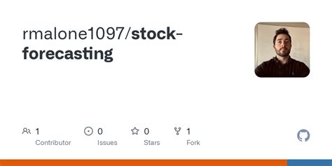 github rmalone1097 stock forecasting